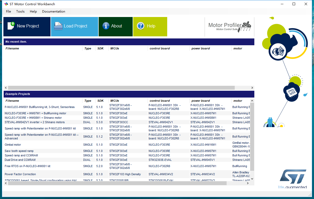STM32 电机教程 17 - 基于ST MotorControl Workbench的电机调试_st motor control ...