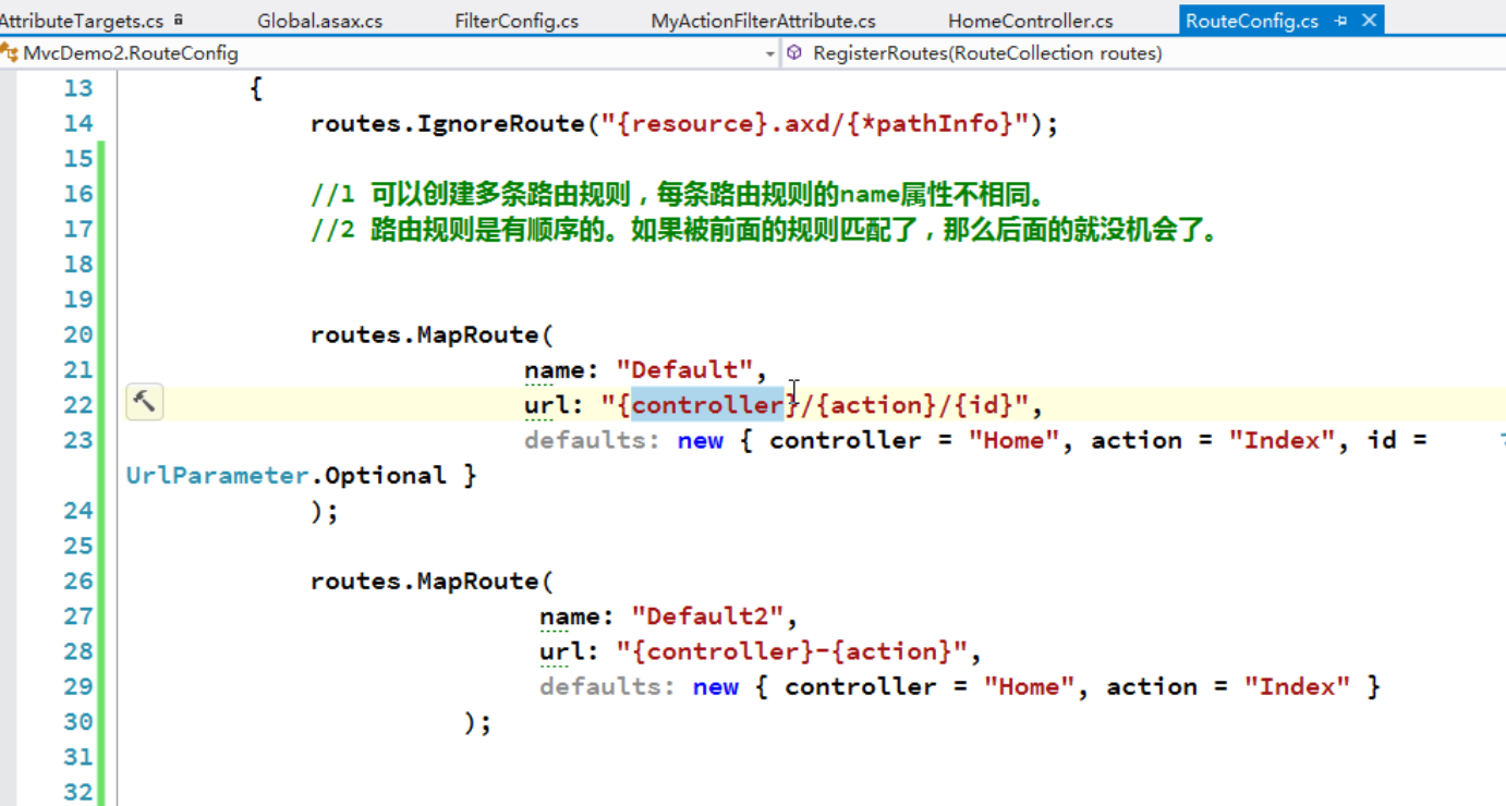 dotnet MVC - route(路由）和调试路由规则_dotnet route-CSDN博客