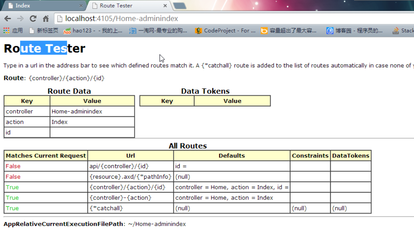 dotnet MVC - route(路由）和调试路由规则_dotnet route-CSDN博客