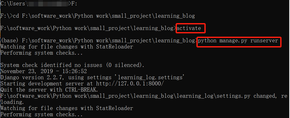Django搭建学习笔记web应用程序【一】：OperationalError table learning_logs_topic has no column named text已解决 ...