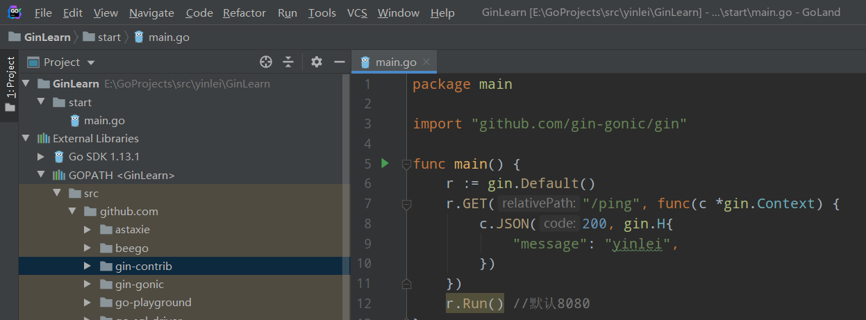 Go: 轻量级web框架三部曲(3) 之gin_go web mini-CSDN博客