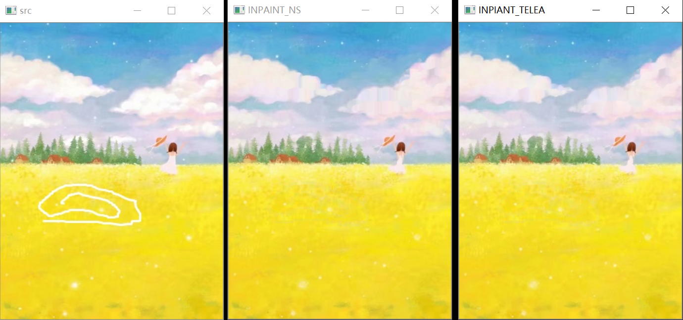 图像去水印/修复_opencv inpaint()函数 原理-CSDN博客