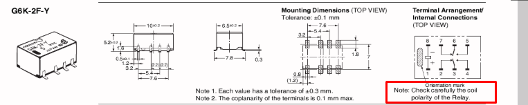 AD画电路的踩坑点——继电器线圈的正负性以G6K-2F-Y为例-CSDN博客
