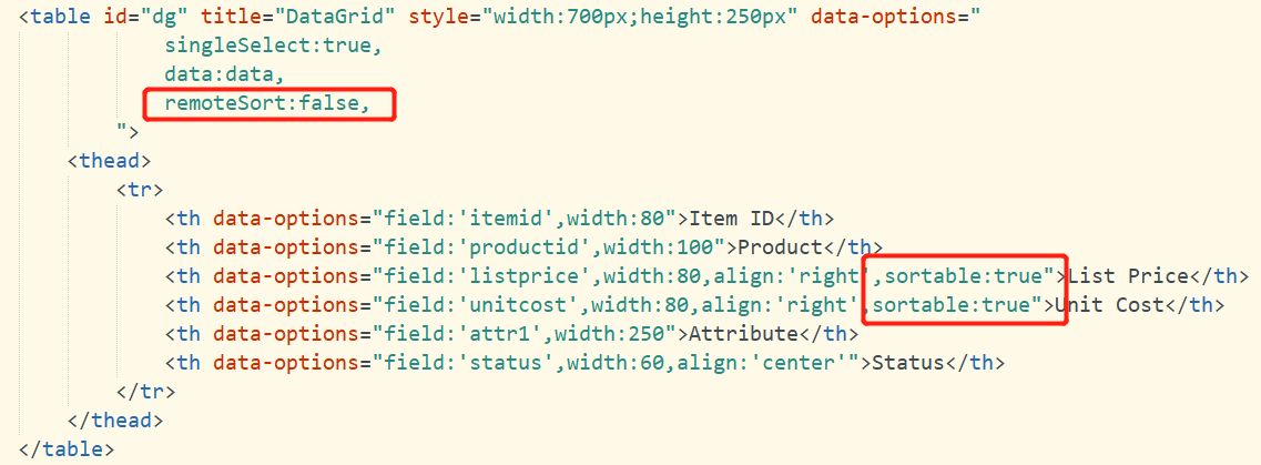【EasyUI】DataGrid实现表格的筛选过滤、排序_easyui datagrid 筛选-CSDN博客