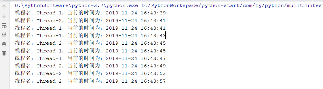 Python3：多线程的使用 Thread和threading Python3 Threading Count Csdn博客