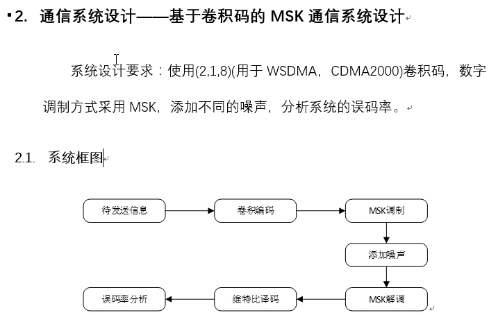 通信原理及系统系列2—— 基于卷积编码的MSK通信系统设计_适合msk的编译码-CSDN博客