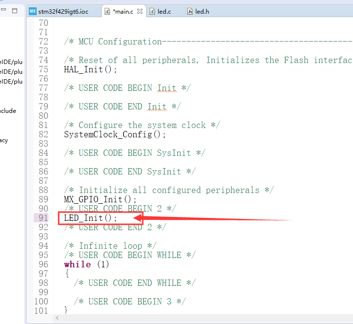 stm32CubeIDE add .c and .h files in your project - Programmer Sought