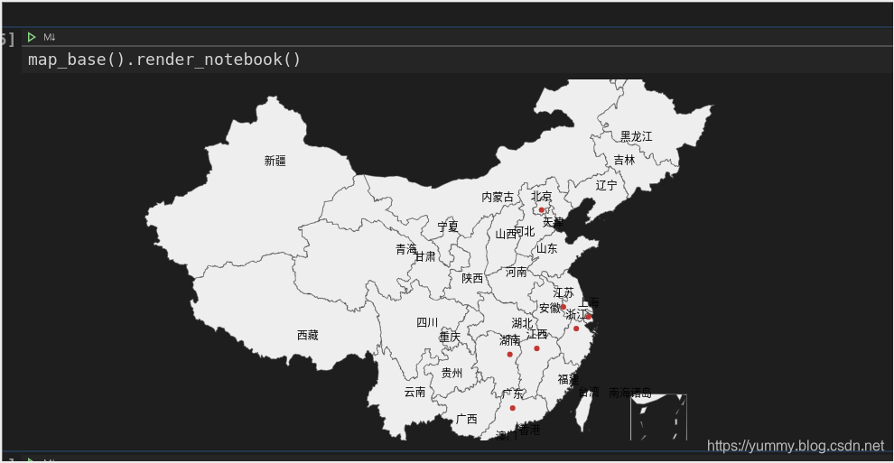 试用pyecharts:使用python绘制地图 Python绘制统计地图 Csdn博客
