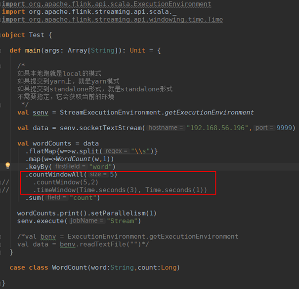 Flink基础入门实例【Scala简单统计WordCount、Window使用、选取输入中最大/小的值】_flink(scala) wordcount-CSDN博客