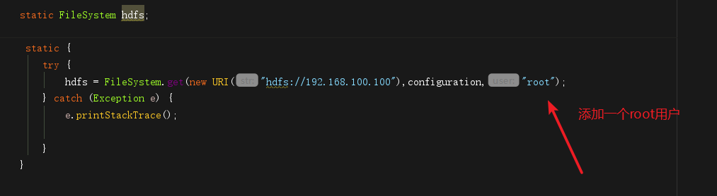 Permission denied: user = PC, access = WRITE, inode = "/": root: supergroup: drwxr-xr-x ...