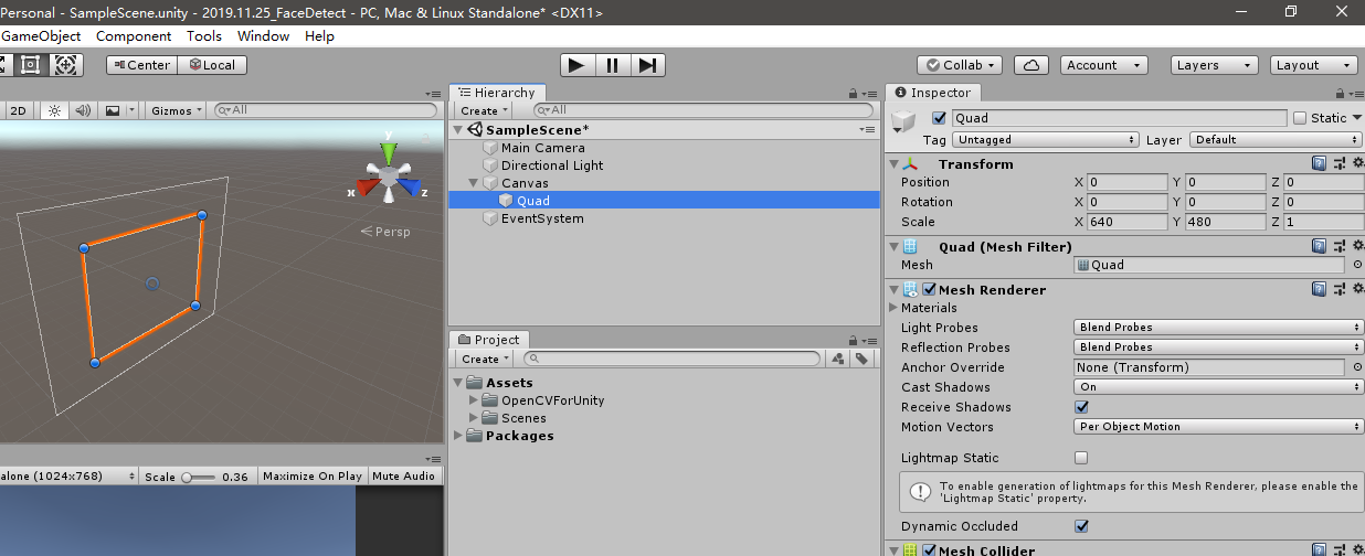 U3D：OpenCVForUinty_实现人脸检测_opencv for unity人脸识别-CSDN博客