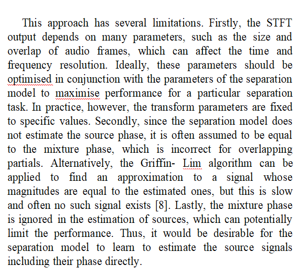 WAVE-U-NET: A MULTI-SCALE NEURAL NETWORK FOR END-TO-END AUDIO SOURCE SEPARATION_声源分离算法性能评估指标 ...