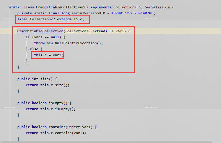 java中如何确保一个集合不能被修改？ - 源码解读详细_java list不允许修改-CSDN博客