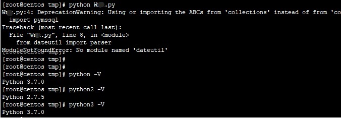 【昊鼎王五】执行python3脚本，报“ModuleNotFoundError: No module named 'dateutil'”错的解决方法-CSDN博客