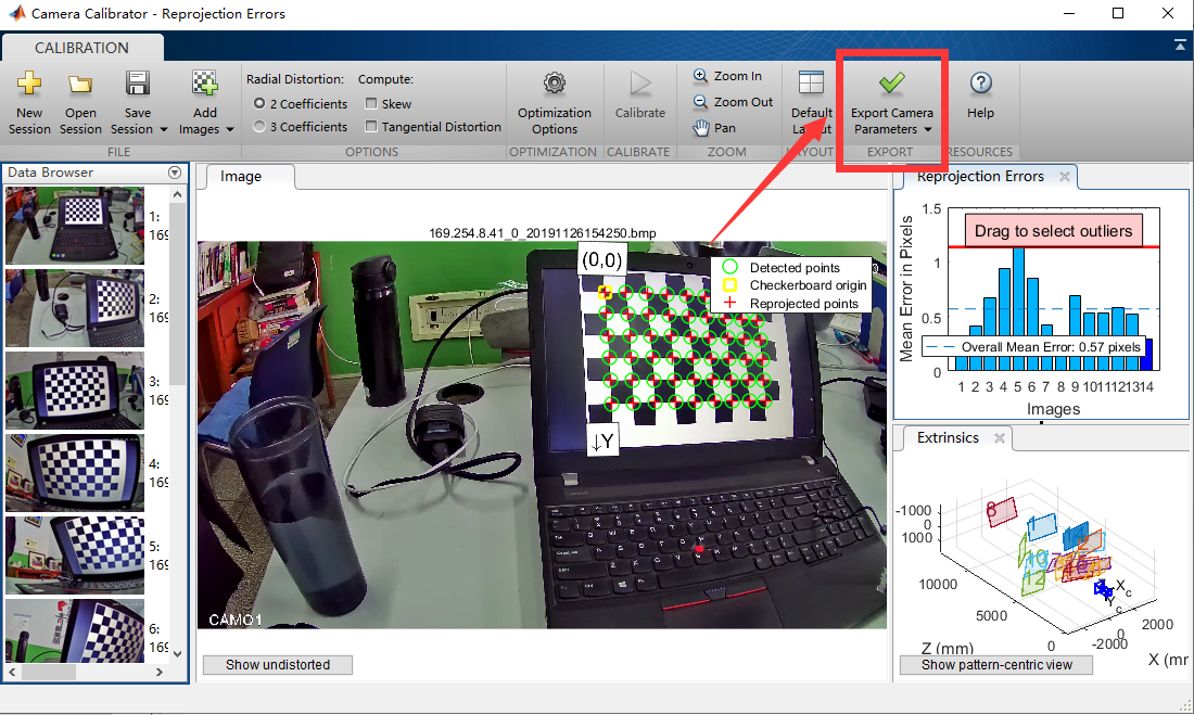 利用MatLab+OpenCV进行相机畸变矫正_matlab畸变校正-CSDN博客