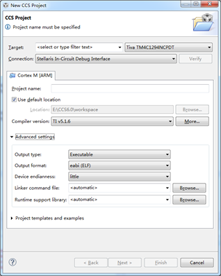CCS 9 tm4c1294ncpdt TIVA ARM开发 建立工程_tm4c129 程序举例 ccs include-CSDN博客