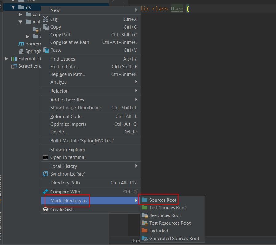 idea src目录点击右键无法创建创建包_在intellij idea中,右键项目--new ---为什么只有module和scratch f-CSDN博客