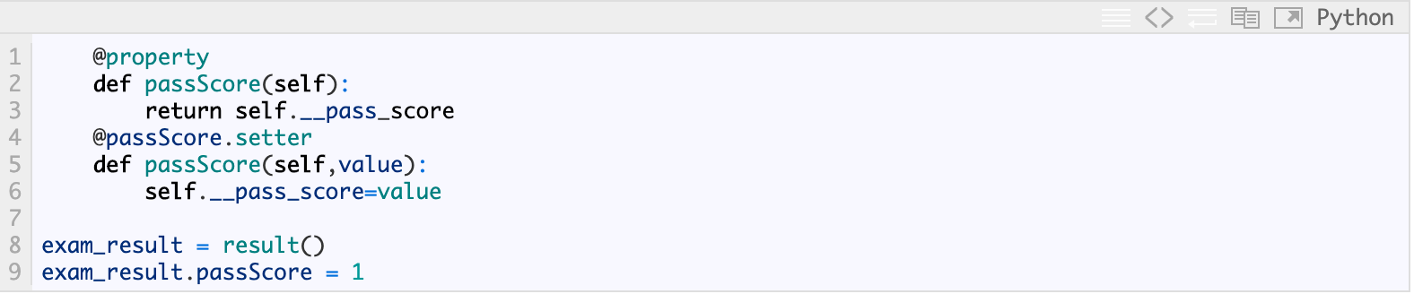 Python中@property和@*.setter装饰器的详细用法_python property setter必须一起-CSDN博客