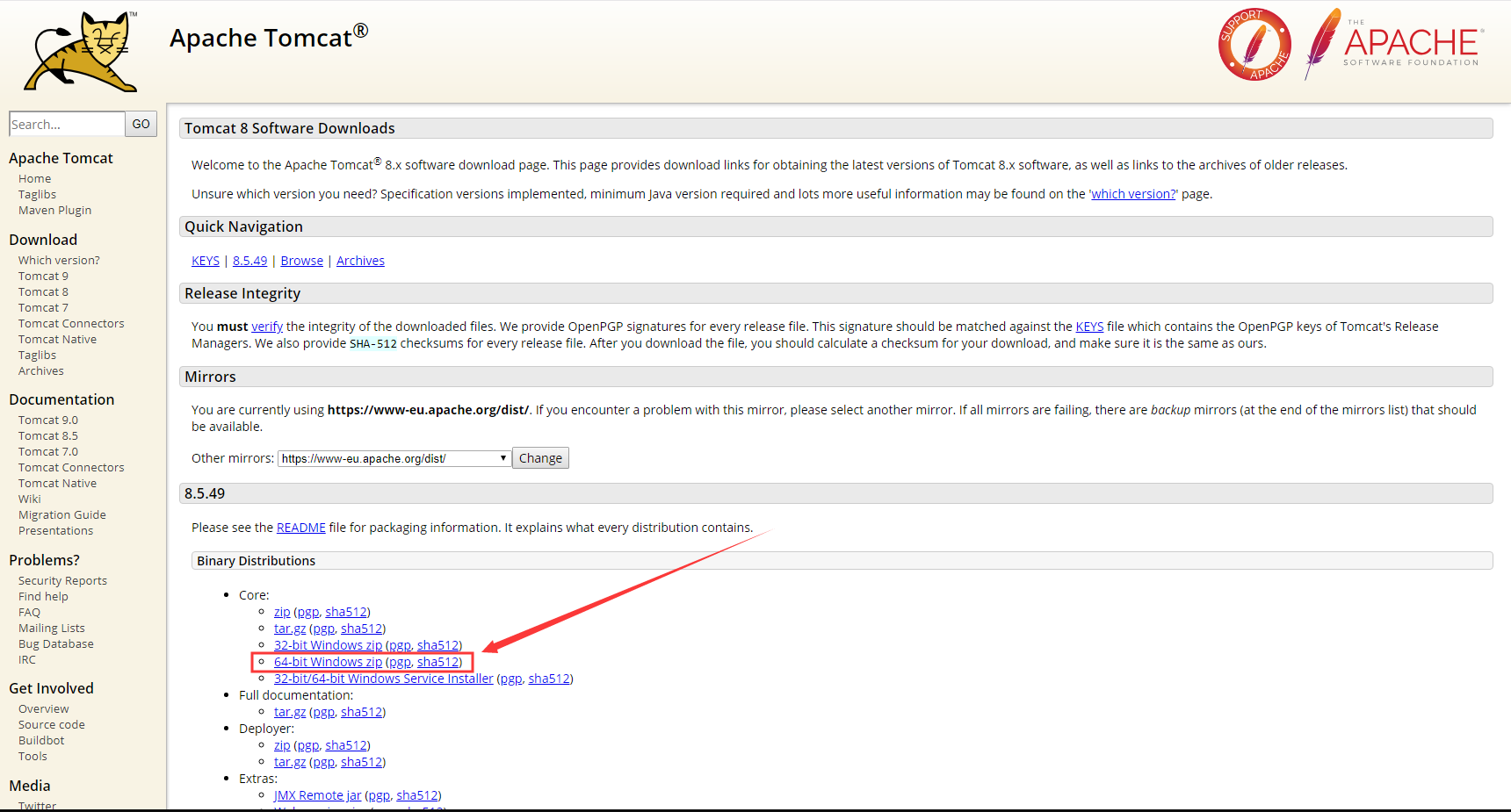 Tomcat8安装及配置步骤_tomcat8下载安装及配置教程-CSDN博客