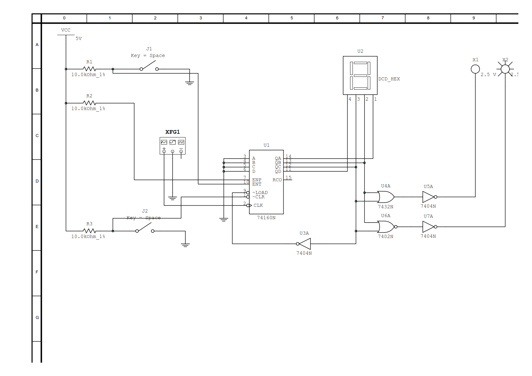 用74160和门电路设计一个控制红绿两个发光二极管亮灭的时序逻辑电路_利用74160设计一个必要的计数器,并实现灯光控制电路-CSDN博客
