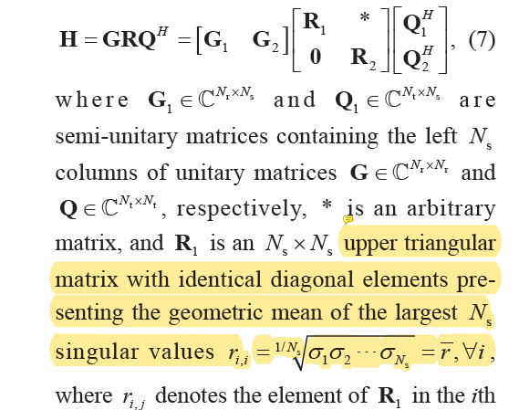 Geometric Mean Decomposition Based Hybrid precoding for mmWave mMIMO_geometric mean pbe-CSDN博客