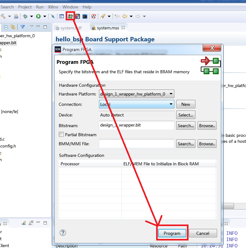 Zynq学习笔记（二、zynq裸机程序之hello world）_zynq hello world-CSDN博客