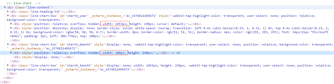 【Echarts】当容器div为display:none，图表初始化显示问题_echarts display none-CSDN博客
