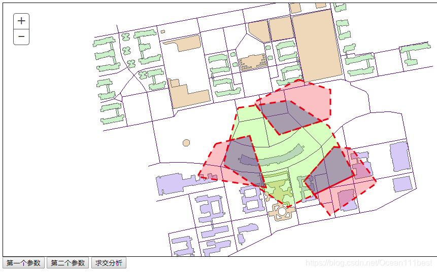09 Arcgis Api For Javascript几何服务缓冲区分析和图形求交arcgis For Js Layer与buffer相交 Csdn博客
