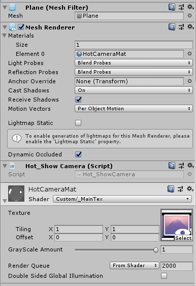 Unity3D相机渲染-灰度_unity webcamtexture灰度-CSDN博客