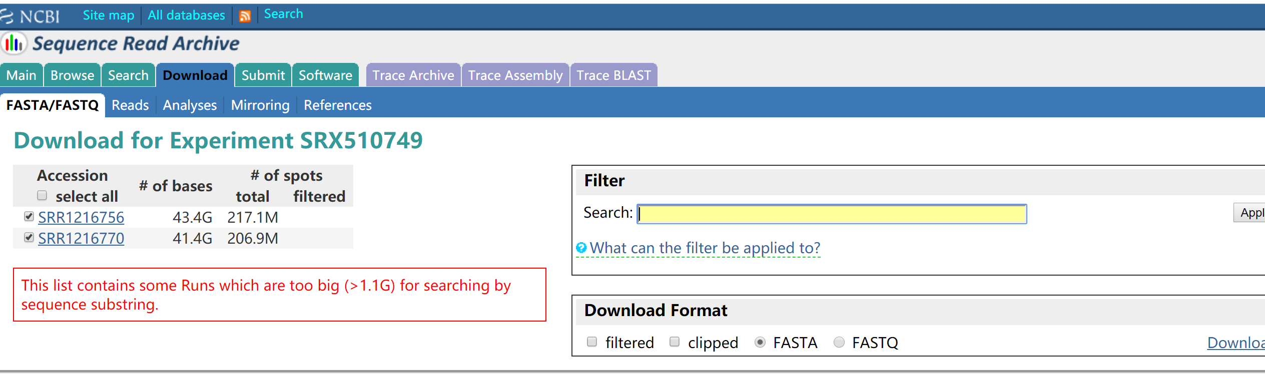 如何根据SRA accession number 从NCBI下载数据_accession number在哪下载-CSDN博客