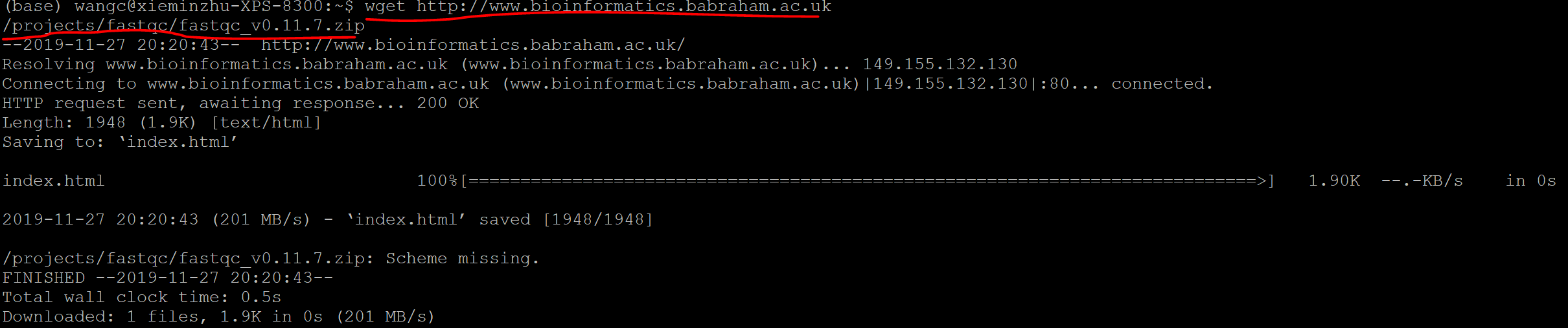 FastQC 配置 及 基本使用_fastqc 设置参数-CSDN博客