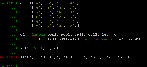 【python】二维列表如何获取子区域元素的组成python List 二维子元素 Csdn博客 