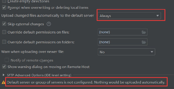 Pycharm设置了自动上传文件，为什么还是没有自动上传文件_upload changed files automatically to the default -CSDN博客