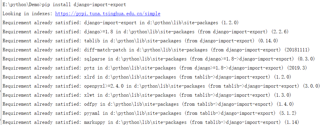 pip 安装软件报 Requirement already satisfied_requirement already satisfied: django in-CSDN博客