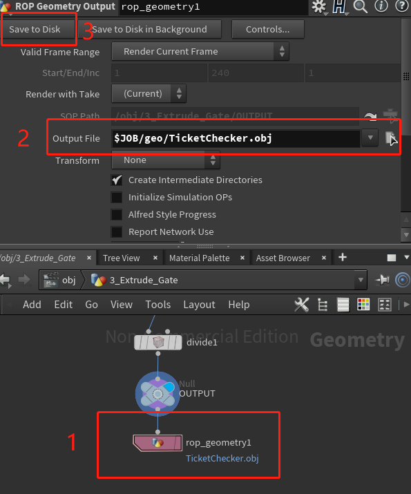 【Houdini】导出FBX或OBJ模型的三种方法_八猴导出模型-CSDN博客