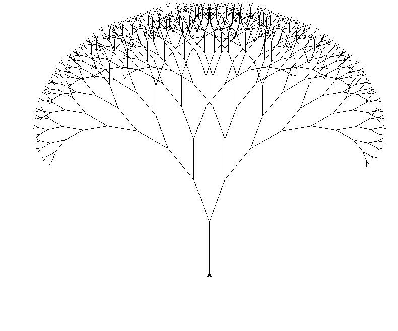python-图形绘制(1)-turtle-递归-分形几何美学-分形树 - jasmineTang - 博客园