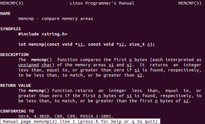 memcmp函数使用详解_memcmp 空字符-CSDN博客