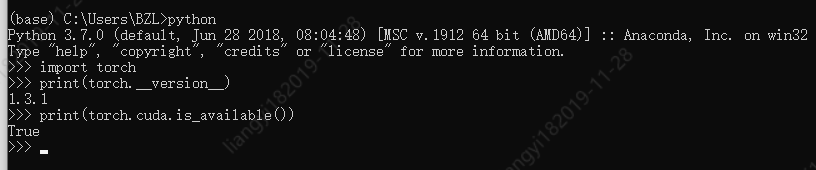 pytorch1.3+cuda10.1+win10的gpu环境部署_pytorch1.3.1对应的cuda-CSDN博客