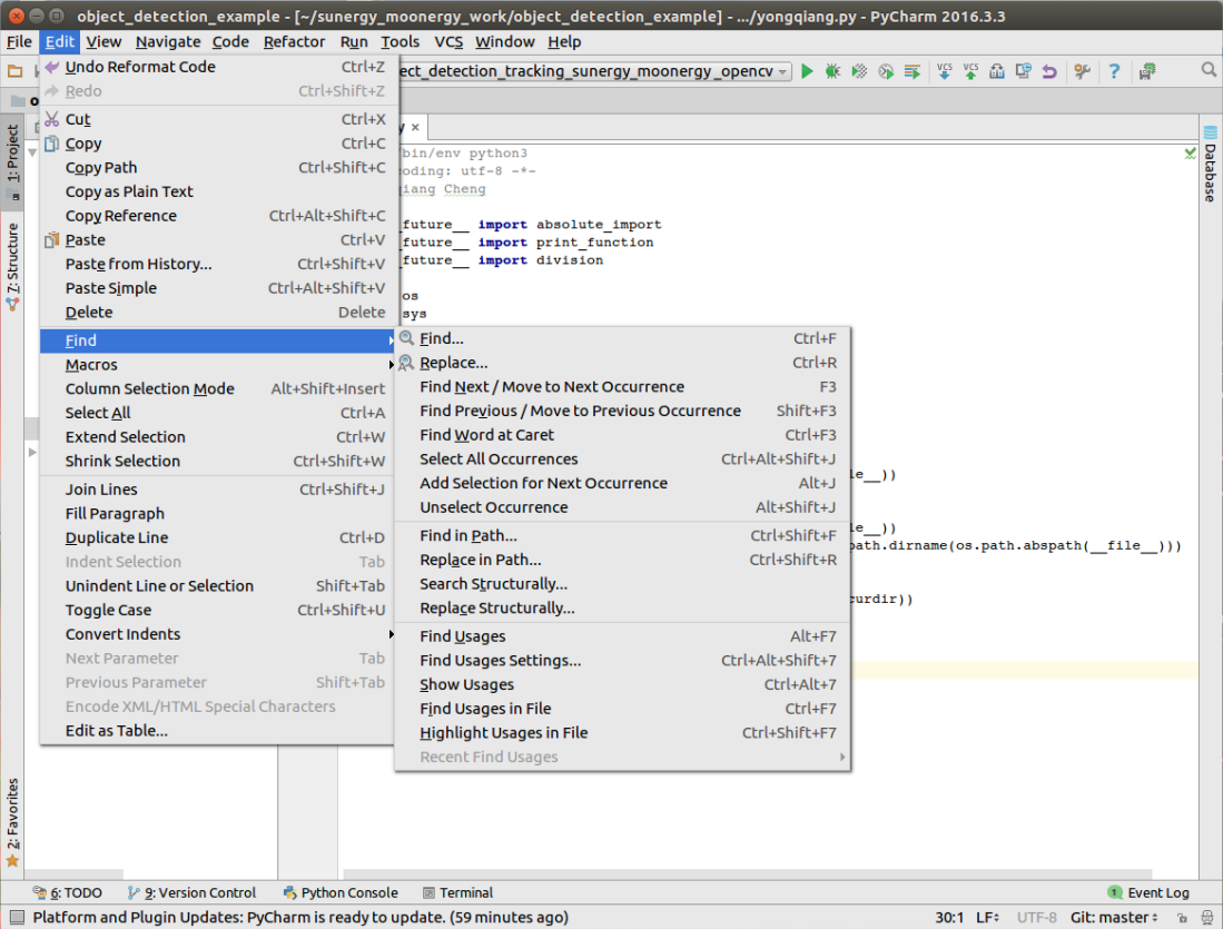 PyCharm 全局搜索 (Ctrl + Shift + F)_pycharm全局搜索快捷键-CSDN博客