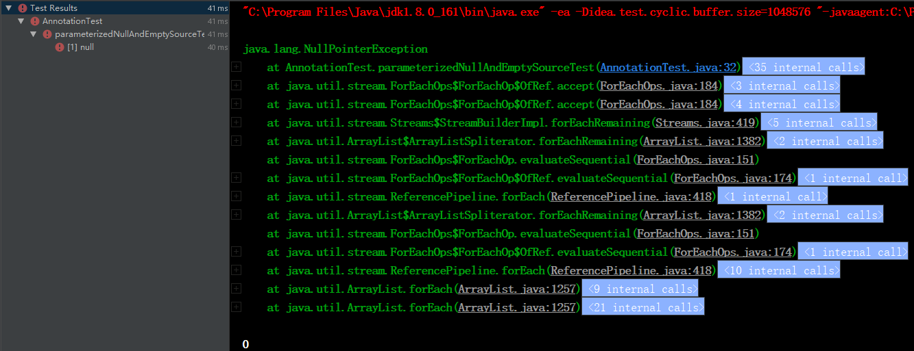 Junit5(一) -- 参数化测试数据来源_@valuesource-CSDN博客