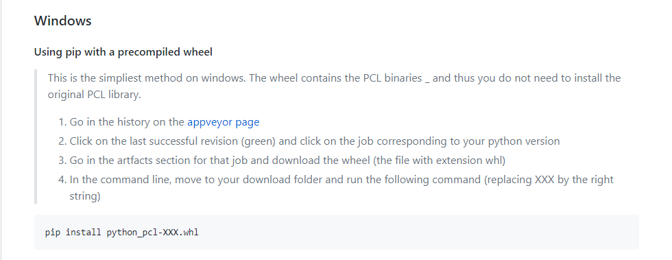 win10下使用python3.7安装python-pcl库_win10 python3.7 pcl-CSDN博客