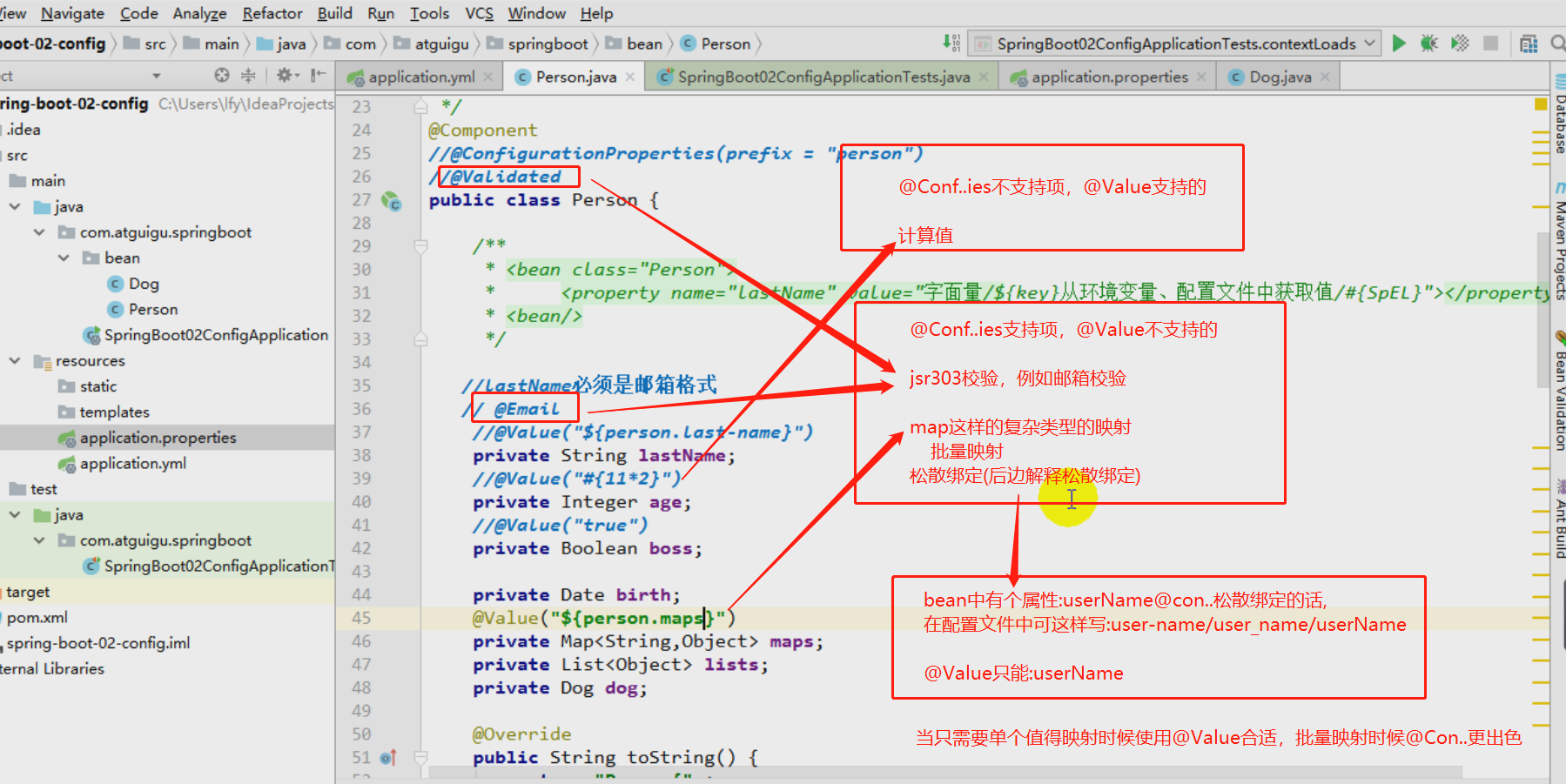 Springboot之 Configurationproperties和 Value两个注解获取配置值的不同 Csdn博客