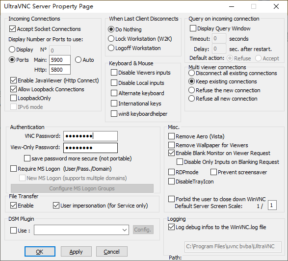 一款免费开源的远程控制软件UltraVNC安装和使用方法-CSDN博客