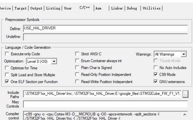 keil中添加stm32f1-HAL库的方法_keil添加stm32库文件路径-CSDN博客
