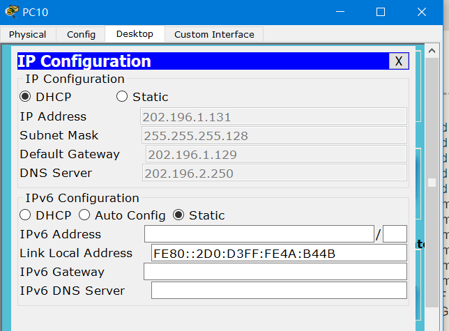 思科简单DHCP配置实验_思科模拟器dhcp配置实验-CSDN博客