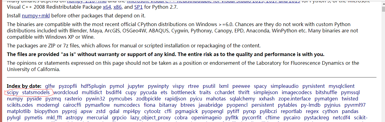 完美解决statsmodels导包时报cannot import name 'factorial'错误问题-CSDN博客