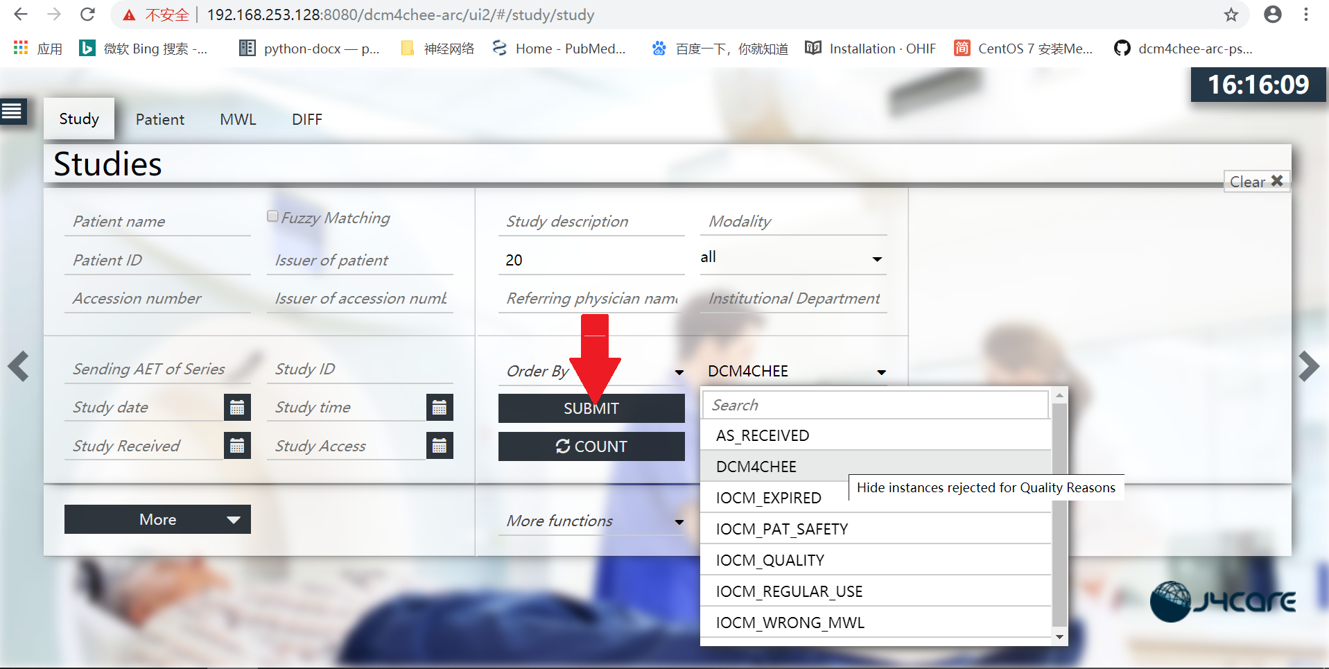 DICOM： Instructions for installing dcm4chee-arc-light by docker(docker版 ...