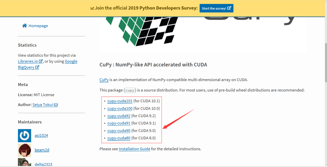 Py之cupy：cupy的简介、安装、使用方法之详细攻略 - 程序员大本营