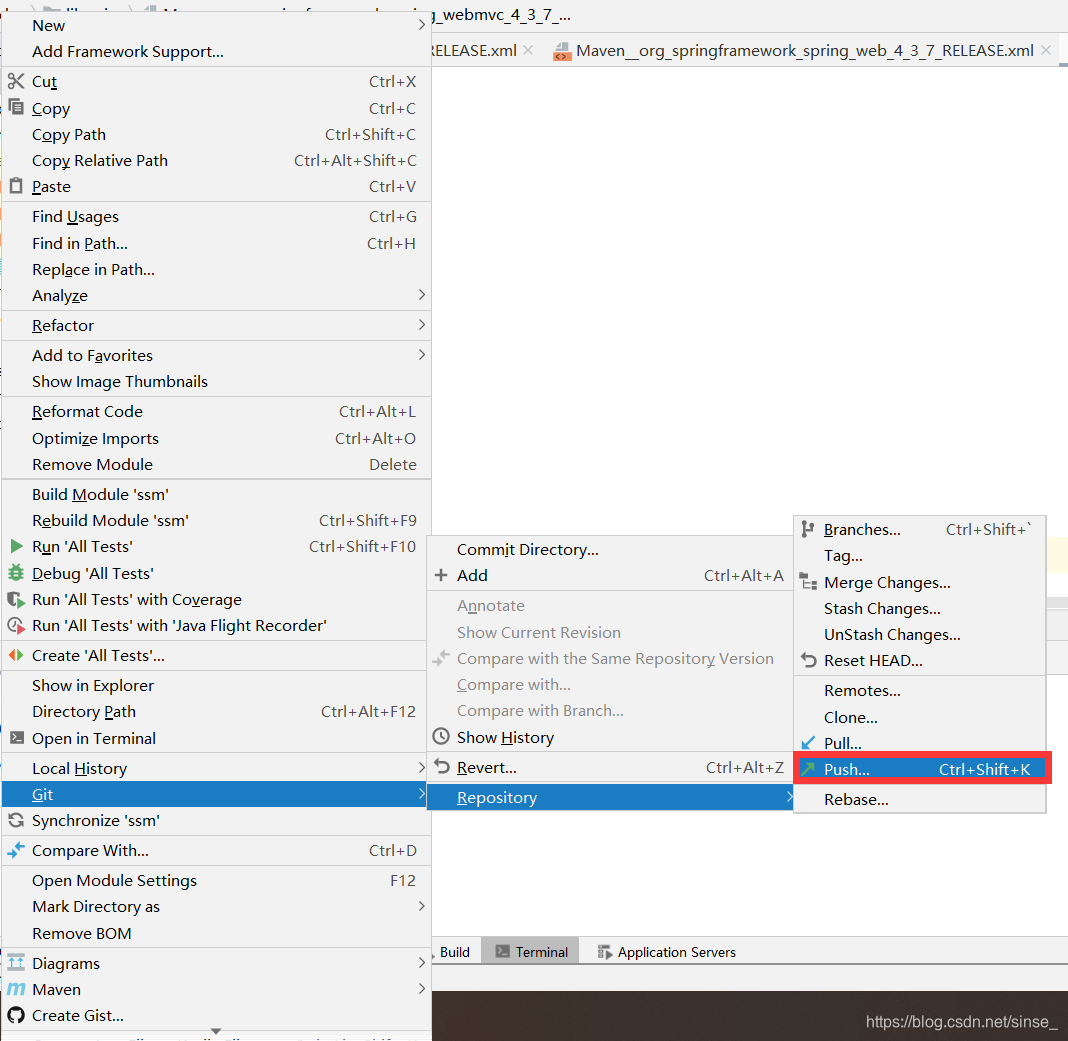 Idea将项目push到githubidea Push Github Csdn博客 1899