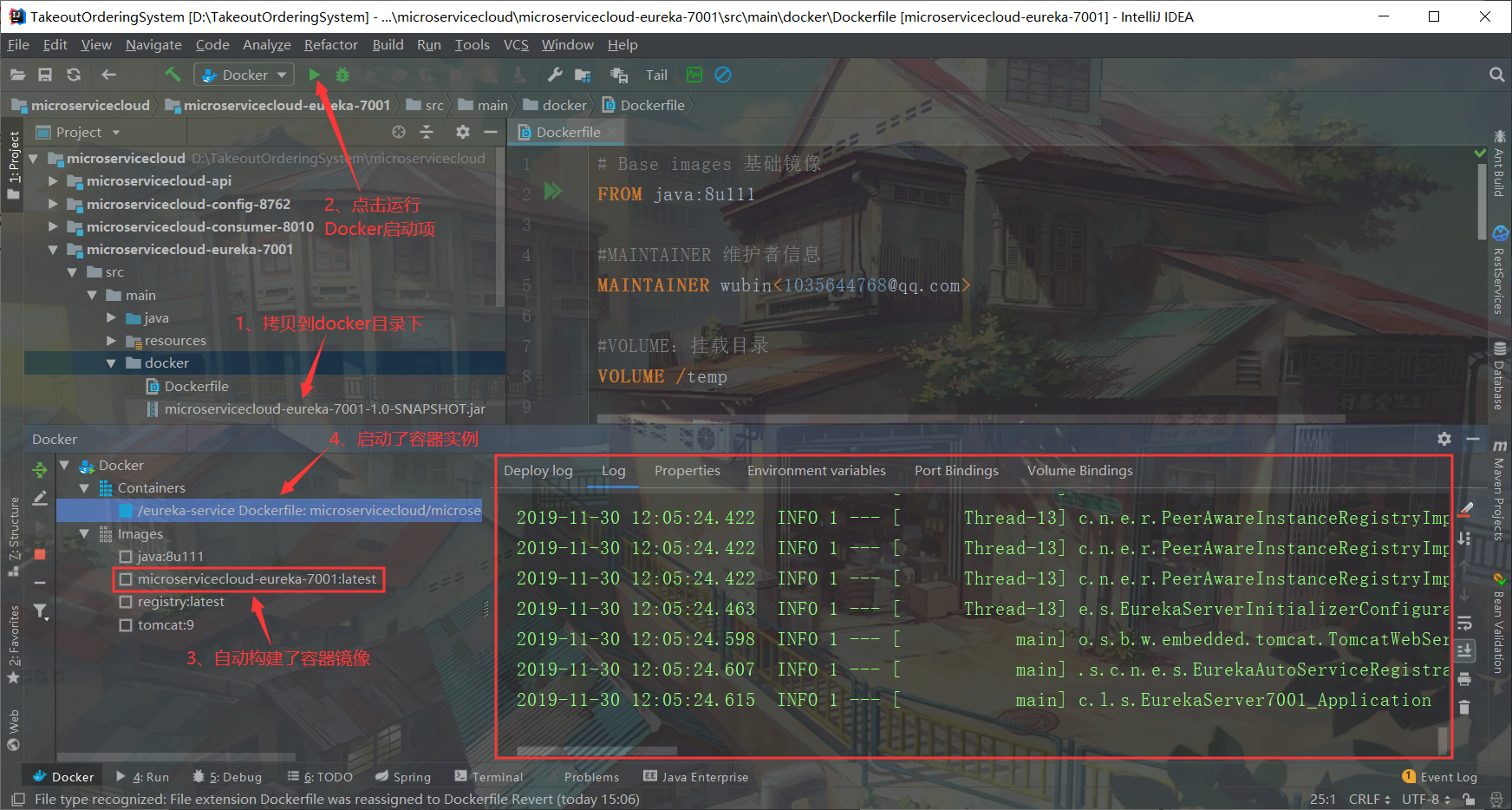 Docker入门到实践 (十) IDEA集成Docker构建容器镜像，部署项目_docker +idea 编程-CSDN博客
